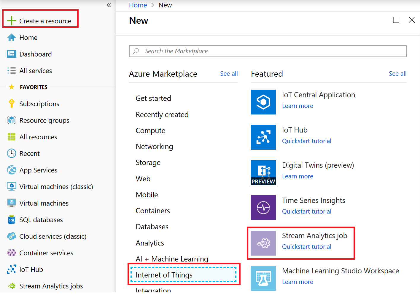 Deploy Azure Stream Analytics as an IoT Edge module | azureiotedgelab